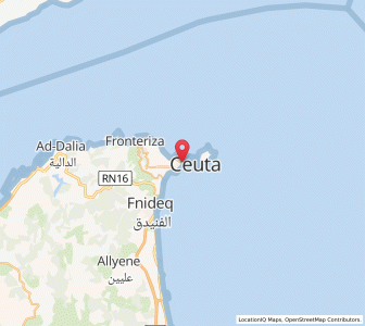 Ora dell'alba e del tramonto a Ceuta