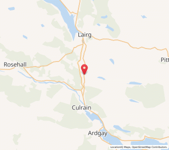 Ora dell'alba e del tramonto a Achinduich, Scotland